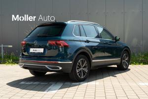 Blue Volkswagen Tiguan 2021 in Vilnius, with an engine capacity of 2.00 L and mileage of 102 thousand km for 25300 €, photo 7 on AUTOMOTO.COM.LV