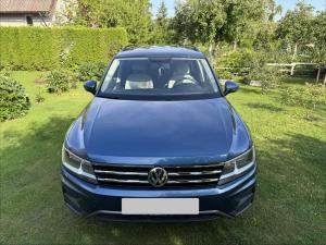 Blue Volkswagen Tiguan 2021 in Vilnius, with an engine capacity of 1.98 L and mileage of 93 thousand km for 14000 €, photo  on AUTOMOTO.COM.LV