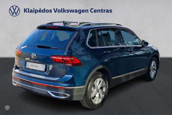 Zils Volkswagen Tiguan 2021 Klaipėda, ar dzinēja tilpumu 1.50 L un nobraukumu 17 tūkst. km par 26800 €, foto 6 vietnē AUTOMOTO.COM.LV