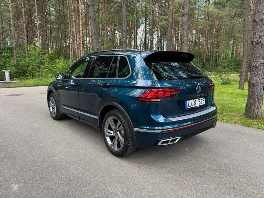 Zils Volkswagen Tiguan 2021 Viļņa, ar dzinēja tilpumu 1.50 L un nobraukumu 93 tūkst. km par 25500 €, foto 4 vietnē AUTOMOTO.COM.LV