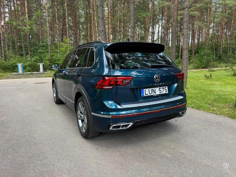 Zils Volkswagen Tiguan 2021 Viļņa, ar dzinēja tilpumu 1.50 L un nobraukumu 93 tūkst. km par 25500 €, foto 5 vietnē AUTOMOTO.COM.LV
