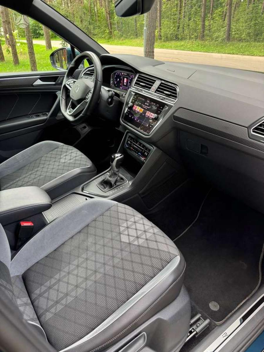 Zils Volkswagen Tiguan 2021 Viļņa, ar dzinēja tilpumu 1.50 L un nobraukumu 93 tūkst. km par 25500 €, foto 14 vietnē AUTOMOTO.COM.LV