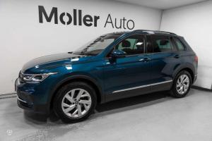 Blue Volkswagen Tiguan 2021 in Vilnius, with an engine capacity of 1.50 L and mileage of 84 thousand km for 22950 €, photo 3 on AUTOMOTO.COM.LV