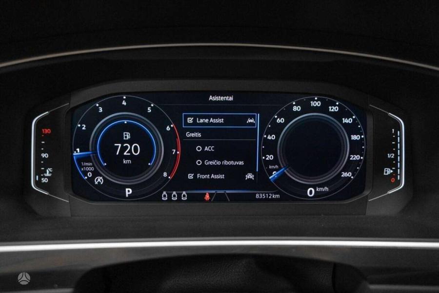 Blue Volkswagen Tiguan 2021 in Vilnius, with an engine capacity of 1.50 L and mileage of 84 thousand km for 22950 €, photo 14 on AUTOMOTO.COM.LV