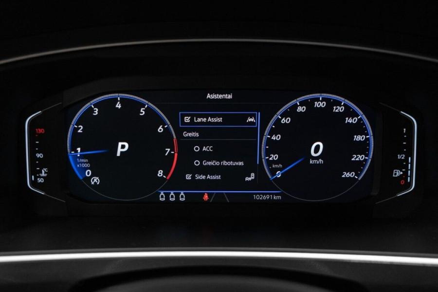 Zils Volkswagen Tiguan 2021 Viļņa, ar dzinēja tilpumu 1.50 L un nobraukumu 103 tūkst. km par 25950 €, foto 14 vietnē AUTOMOTO.COM.LV