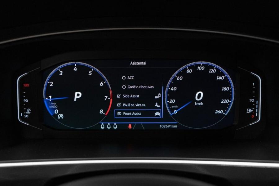 Zils Volkswagen Tiguan 2021 Viļņa, ar dzinēja tilpumu 1.50 L un nobraukumu 103 tūkst. km par 25950 €, foto 15 vietnē AUTOMOTO.COM.LV