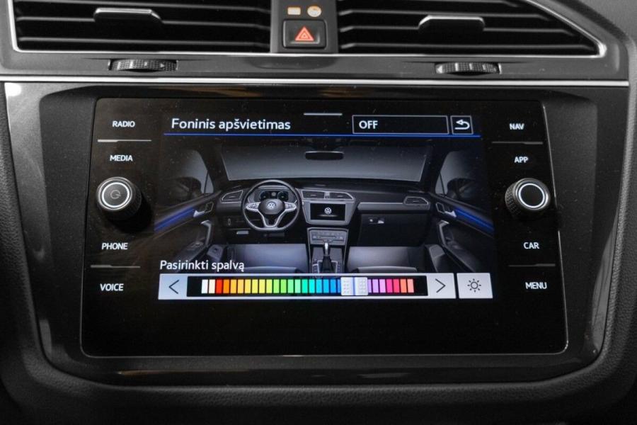 Zils Volkswagen Tiguan 2021 Viļņa, ar dzinēja tilpumu 1.50 L un nobraukumu 103 tūkst. km par 25950 €, foto 19 vietnē AUTOMOTO.COM.LV