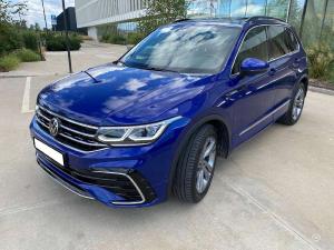 Blue Volkswagen Tiguan 2022 in Vilnius, with an engine capacity of 1.50 L and mileage of 48 thousand km for 29900 €, photo 2 on AUTOMOTO.COM.LV
