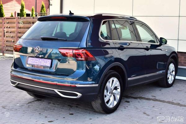 Blue Volkswagen Tiguan 2022 in Kretinga, with an engine capacity of 2.00 L and mileage of 197 thousand km for 21500 €, photo 10 on AUTOMOTO.COM.LV