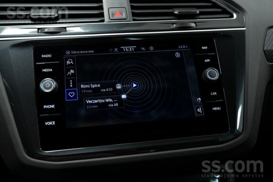 Zils Volkswagen Tiguan 2022 Rīga, ar dzinēja tilpumu 1.40 L un nobraukumu 43 tūkst. km par 28500 €, foto 27 vietnē AUTOMOTO.COM.LV