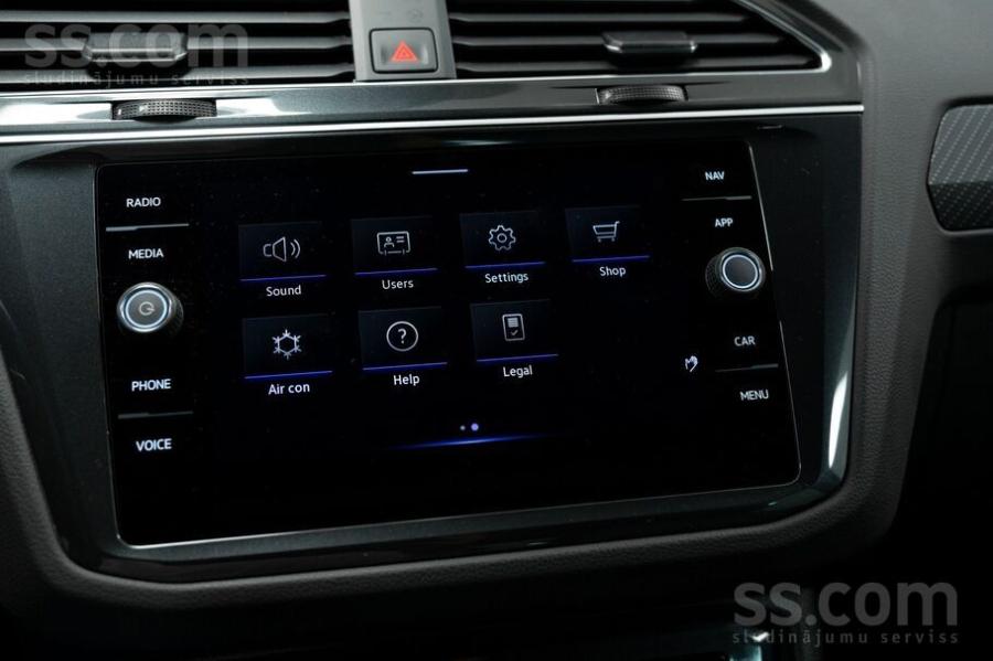 Zils Volkswagen Tiguan 2022 Rīga, ar dzinēja tilpumu 1.40 L un nobraukumu 43 tūkst. km par 28500 €, foto 34 vietnē AUTOMOTO.COM.LV