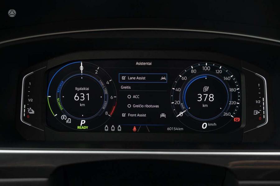 Blue Volkswagen Tiguan 2022 in Vilnius, with an engine capacity of 1.40 L and mileage of 60 thousand km for 24900 €, photo 22 on AUTOMOTO.COM.LV