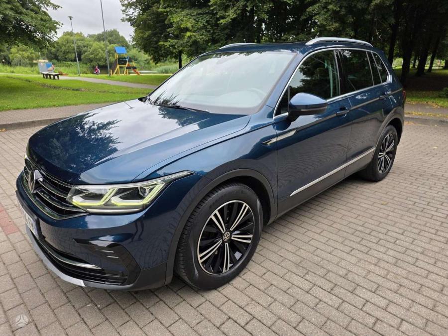Синий Фольксваген Тигуан 2022 в Таураге, объемом двигателя 2.00 л и пробегом 212 тыс. км за 19950 €, фото 3 на AUTOMOTO.COM.LV