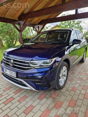 Zils Volkswagen Tiguan 2023 Jelgava, ar dzinēja tilpumu 2.00 L un nobraukumu 39 tūkst. km par 32400 €, foto 1 vietnē AUTOMOTO.COM.LV