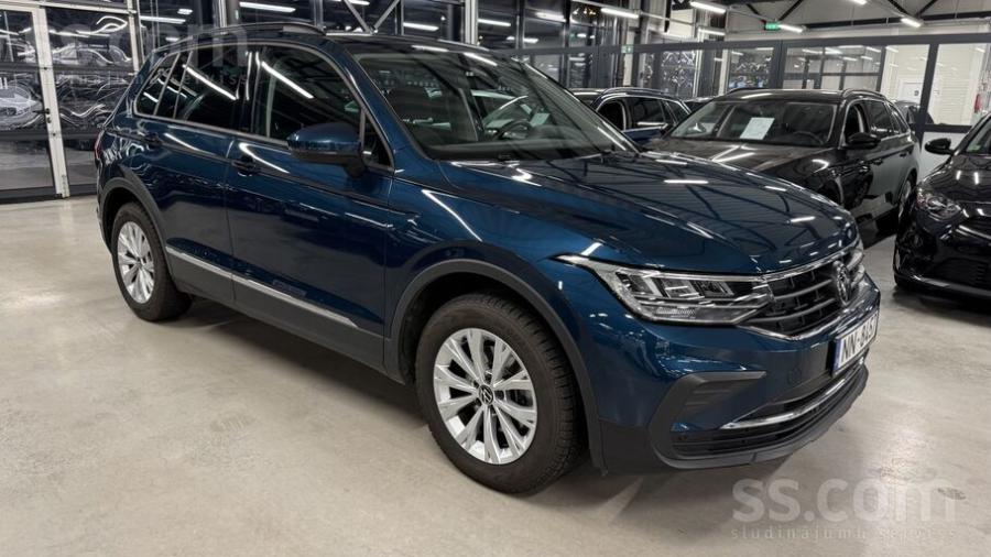 Zils Volkswagen Tiguan 2023 Rīga, ar dzinēja tilpumu 1.50 L un nobraukumu 46 tūkst. km par 24900 €, foto 6 vietnē AUTOMOTO.COM.LV