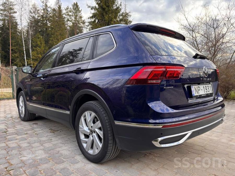 Zils Volkswagen Tiguan 2023 Rīga, ar dzinēja tilpumu 2.00 L un nobraukumu 54 tūkst. km par 30700 €, foto 4 vietnē AUTOMOTO.COM.LV