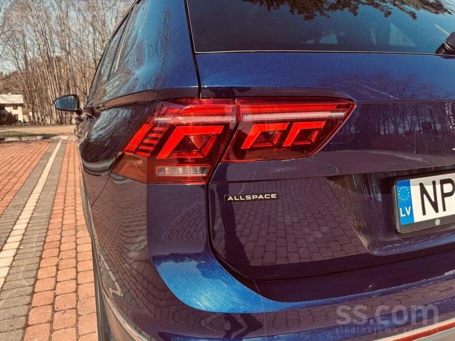 Zils Volkswagen Tiguan 2023 Rīga, ar dzinēja tilpumu 2.00 L un nobraukumu 54 tūkst. km par 30700 €, foto 9 vietnē AUTOMOTO.COM.LV