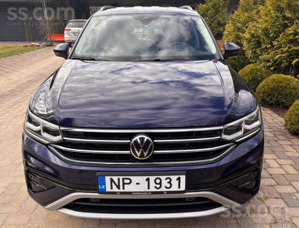 Zils Volkswagen Tiguan 2023 Rīga, ar dzinēja tilpumu 2.00 L un nobraukumu 54 tūkst. km par 31500 €, foto 5 vietnē AUTOMOTO.COM.LV