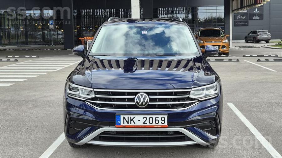 Zils Volkswagen Tiguan 2023 Rīga, ar dzinēja tilpumu 2.00 L un nobraukumu 56 tūkst. km par 28200 €, foto 7 vietnē AUTOMOTO.COM.LV