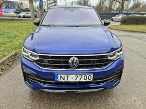 Blue Volkswagen Tiguan 2023 in Riga, with an engine capacity of 2.00 L and mileage of 32 thousand km for 30000 €, photo 5 on AUTOMOTO.COM.LV