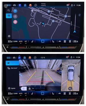 Blue Volkswagen Tiguan 2024 in Kaunas, with an engine capacity of 1.50 L and mileage of 56 thousand km for 29200 €, photo 13 on AUTOMOTO.COM.LV