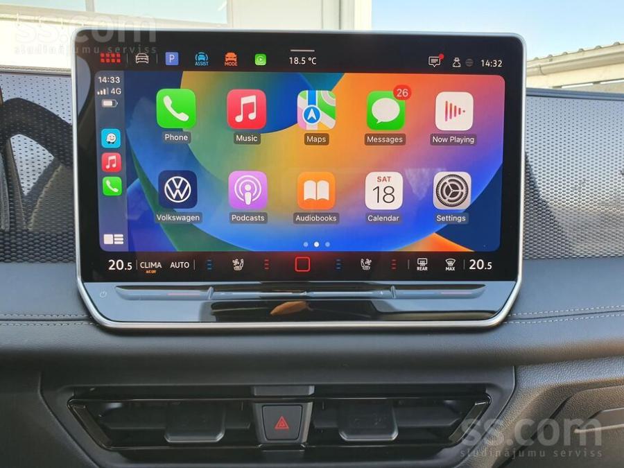 Zils Volkswagen Tiguan 2024 Rīga, ar dzinēja tilpumu 1.50 L un nobraukumu 43 tūkst. km par 31900 €, foto 20 vietnē AUTOMOTO.COM.LV