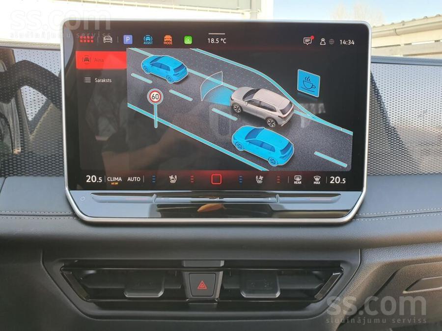 Zils Volkswagen Tiguan 2024 Rīga, ar dzinēja tilpumu 1.50 L un nobraukumu 43 tūkst. km par 31900 €, foto 23 vietnē AUTOMOTO.COM.LV