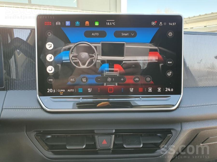 Zils Volkswagen Tiguan 2024 Rīga, ar dzinēja tilpumu 1.50 L un nobraukumu 43 tūkst. km par 31900 €, foto 28 vietnē AUTOMOTO.COM.LV