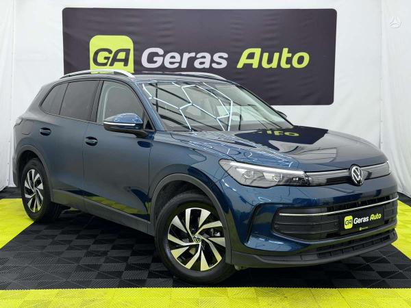 Blue Volkswagen Tiguan 2024 in Vilnius, with an engine capacity of 1.50 L and mileage of 33 thousand km for 32900 €, photo 3 on AUTOMOTO.COM.LV