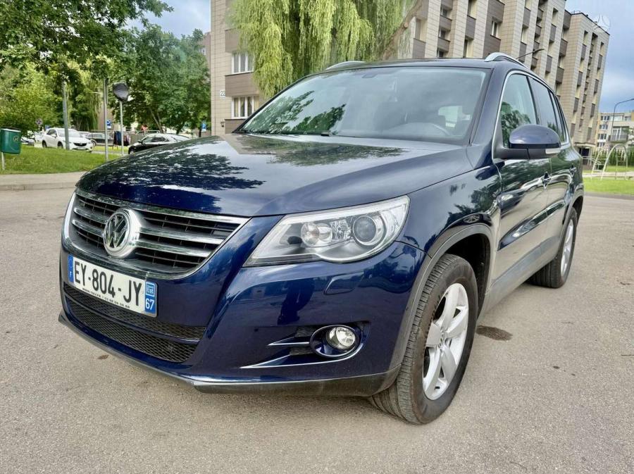 Blue Volkswagen Tiguan 2011 in Taurage, with an engine capacity of 1.98 L and mileage of 174 thousand km for 5600 €, photo 1 on AUTOMOTO.COM.LV