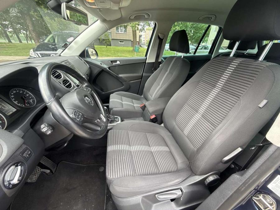 Blue Volkswagen Tiguan 2011 in Taurage, with an engine capacity of 1.98 L and mileage of 174 thousand km for 5600 €, photo 14 on AUTOMOTO.COM.LV