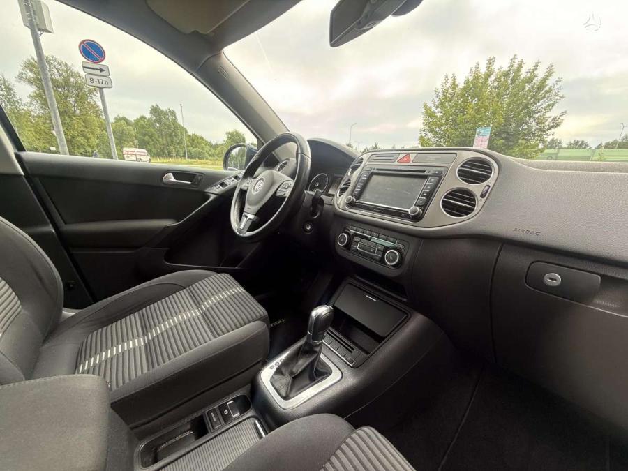 Blue Volkswagen Tiguan 2011 in Taurage, with an engine capacity of 1.98 L and mileage of 174 thousand km for 5600 €, photo 21 on AUTOMOTO.COM.LV