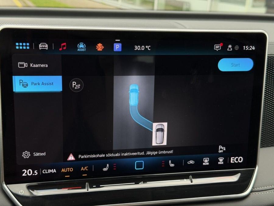 Zils Volkswagen Tiguan 2025 Pērnava, ar dzinēja tilpumu 1.50 L un nobraukumu 24 tūkst. km par 35850 €, foto 15 vietnē AUTOMOTO.COM.LV