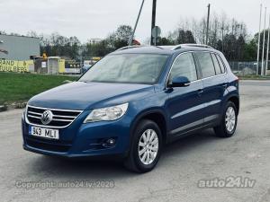 Blue Volkswagen Tiguan 2008 in Tallinn, with an engine capacity of 2.00 L and mileage of 197 thousand km for 4500 €, photo  on AUTOMOTO.COM.LV