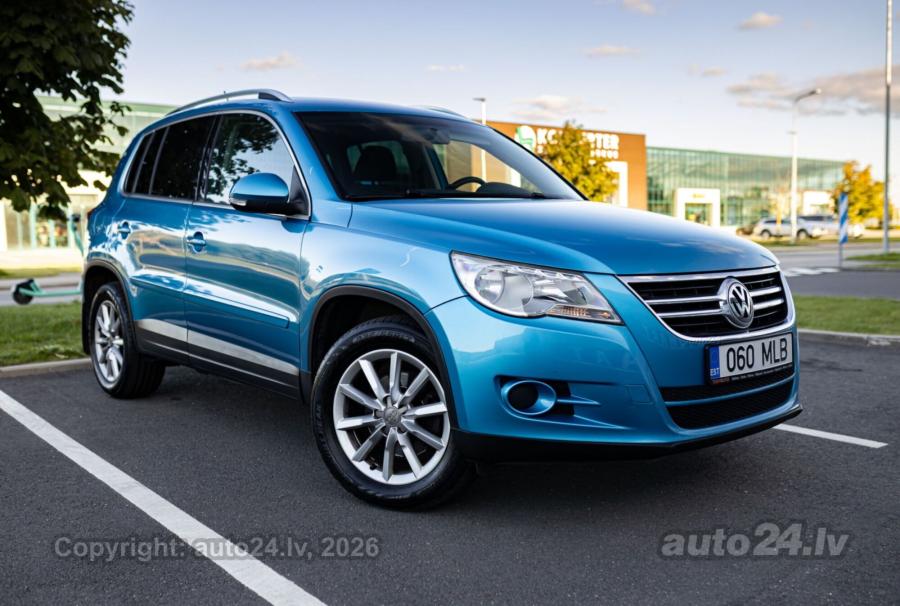 Zils Volkswagen Tiguan 2008 Tallina, ar dzinēja tilpumu 2.00 L un nobraukumu 329 tūkst. km par 5999 €, foto 6 vietnē AUTOMOTO.COM.LV