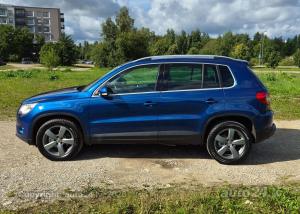 Blue Volkswagen Tiguan 2009 in Tallinn, with an engine capacity of 1.40 L and mileage of 150 thousand km for 5390 €, photo 9 on AUTOMOTO.COM.LV