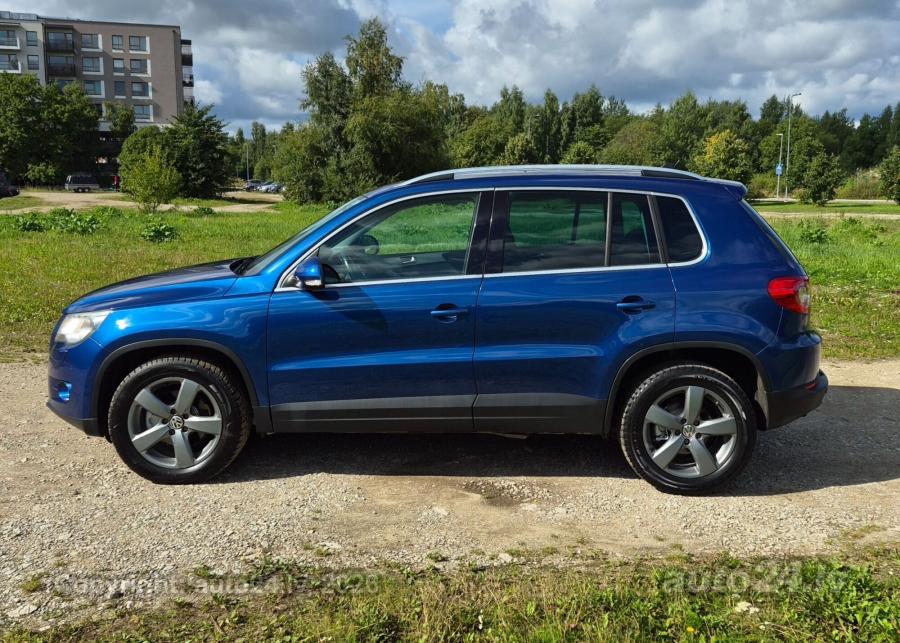 Blue Volkswagen Tiguan 2009 in Tallinn, with an engine capacity of 1.40 L and mileage of 150 thousand km for 5390 €, photo 9 on AUTOMOTO.COM.LV
