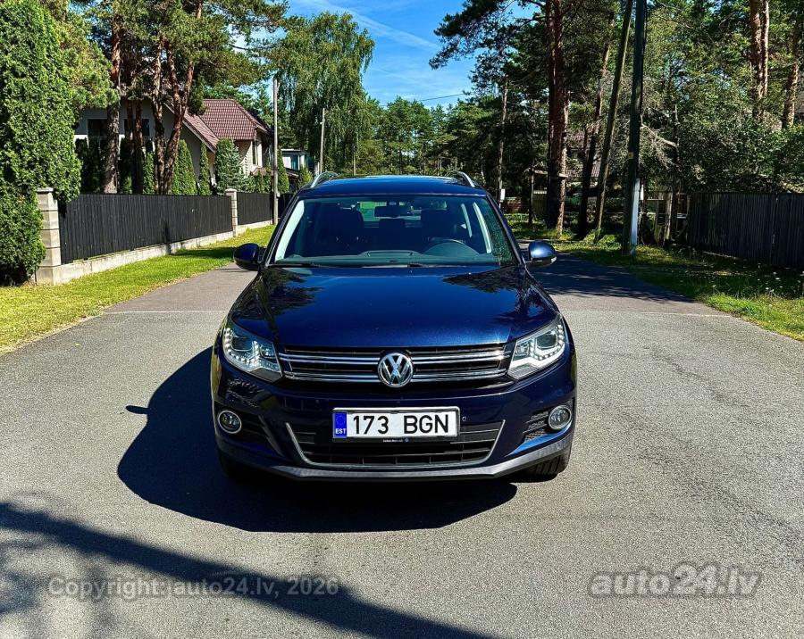 Blue Volkswagen Tiguan 2012 in Tallinn, with an engine capacity of 2.00 L and mileage of 181 thousand km for 10500 €, photo 6 on AUTOMOTO.COM.LV
