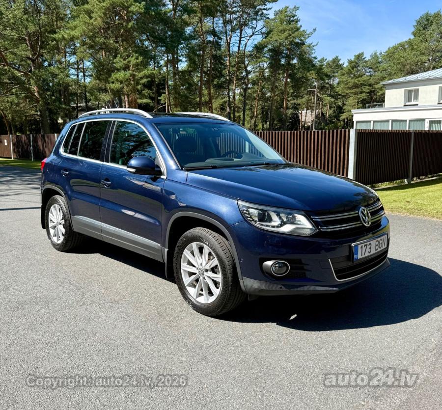 Blue Volkswagen Tiguan 2012 in Tallinn, with an engine capacity of 2.00 L and mileage of 181 thousand km for 10500 €, photo 1 on AUTOMOTO.COM.LV
