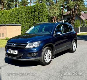 Blue Volkswagen Tiguan 2012 in Tallinn, with an engine capacity of 2.00 L and mileage of 181 thousand km for 10500 €, photo 3 on AUTOMOTO.COM.LV