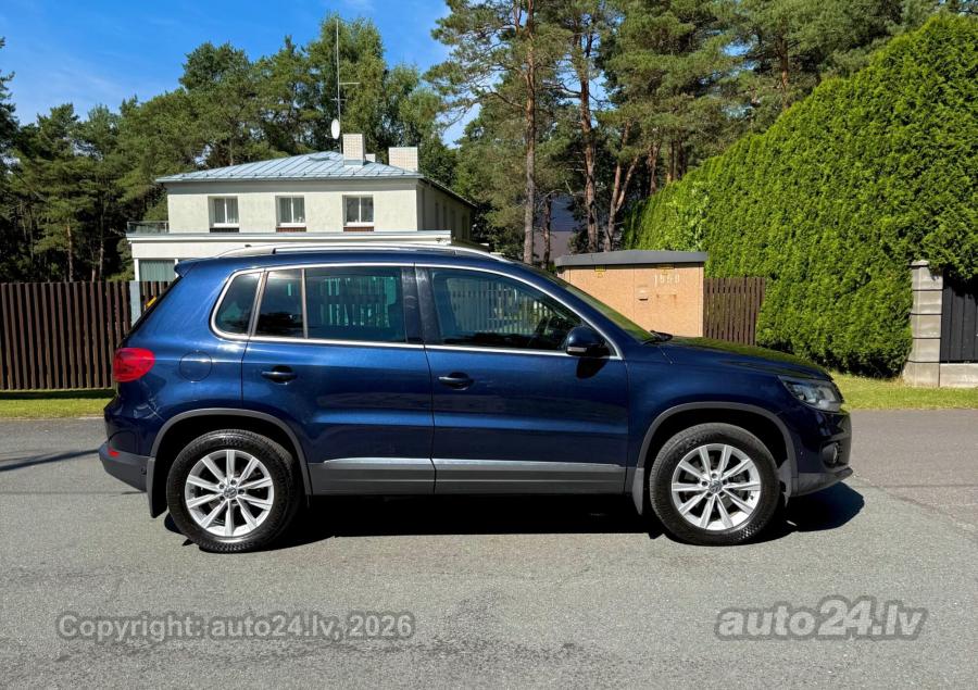 Blue Volkswagen Tiguan 2012 in Tallinn, with an engine capacity of 2.00 L and mileage of 181 thousand km for 10500 €, photo 12 on AUTOMOTO.COM.LV