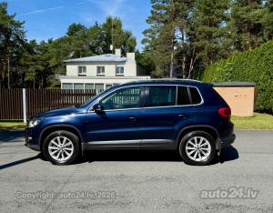 Blue Volkswagen Tiguan 2012 in Tallinn, with an engine capacity of 2.00 L and mileage of 181 thousand km for 10500 €, photo 5 on AUTOMOTO.COM.LV