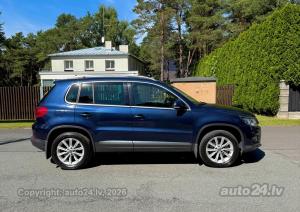 Blue Volkswagen Tiguan 2012 in Tallinn, with an engine capacity of 2.00 L and mileage of 181 thousand km for 10500 €, photo 13 on AUTOMOTO.COM.LV