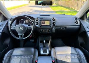 Blue Volkswagen Tiguan 2012 in Tallinn, with an engine capacity of 2.00 L and mileage of 181 thousand km for 10500 €, photo 23 on AUTOMOTO.COM.LV