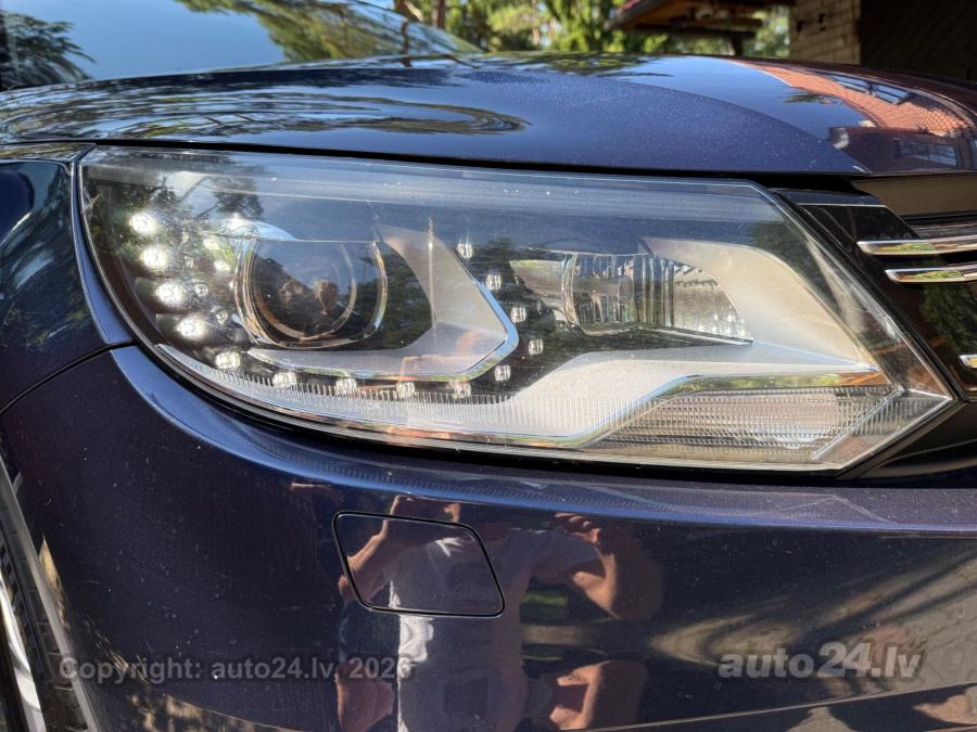 Blue Volkswagen Tiguan 2012 in Tallinn, with an engine capacity of 2.00 L and mileage of 181 thousand km for 10500 €, photo 32 on AUTOMOTO.COM.LV