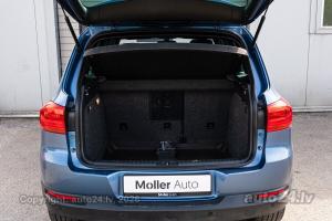 Blue Volkswagen Tiguan 2013 in Jelgava, with an engine capacity of 1.40 L and mileage of 168 thousand km for 10350 €, photo 9 on AUTOMOTO.COM.LV