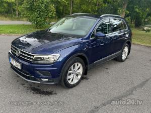 Blue Volkswagen Tiguan 2017 in Tallinn, with an engine capacity of 2.00 L and mileage of 164 thousand km for 18999 €, photo  on AUTOMOTO.COM.LV