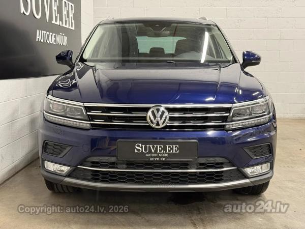 Blue Volkswagen Tiguan 2017 in Tallinn, with an engine capacity of 2.00 L and mileage of 82 thousand km for 19995 €, photo 7 on AUTOMOTO.COM.LV