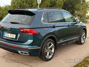 Blue Volkswagen Tiguan 2021 in Tallinn, with an engine capacity of 1.50 L and mileage of 49 thousand km for 29900 €, photo 9 on AUTOMOTO.COM.LV