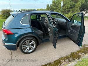 Blue Volkswagen Tiguan 2021 in Tallinn, with an engine capacity of 1.50 L and mileage of 49 thousand km for 29900 €, photo 10 on AUTOMOTO.COM.LV
